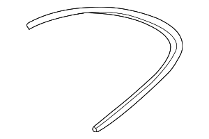 2011-2018 Porsche Cayenne Glass Molding 958-559-995-21-7Z7 | Porsche Marin