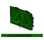 2004-2012 GM Engine Cooling Fan Assembly with Shroud 15788745 ...