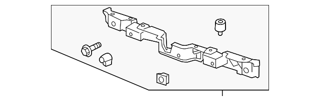 22938069 - Front Bumper Fascia Center Support 2013-2015 Cadillac XTS ...