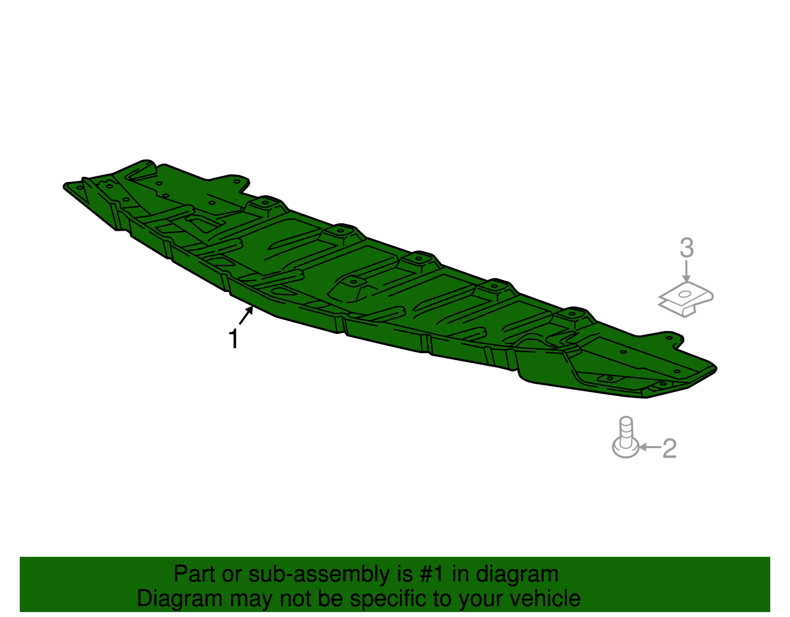 22976385 - OEM GM DEFLECTOR GMPartsCenter.net | GM Parts Center
