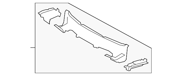 2009-2013 Toyota Corolla Cowl Panel 55700-02410 | Toyota Parts Center