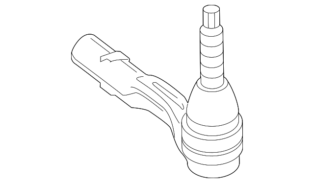 222-330-02-03 - Outer Tie Rod 2014-2021 Mercedes-Benz | Mercedes-Benz ...