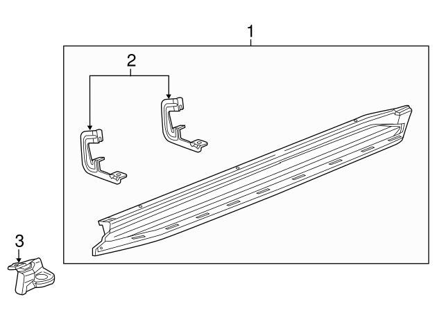 2015-2020 GM Front Extension - Driver's Side (LH) 23233085 | TascaParts.com