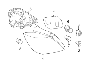 2008-2016 GM Multi Purpose Retainer 09180737 GM | GMPartsDirect.com