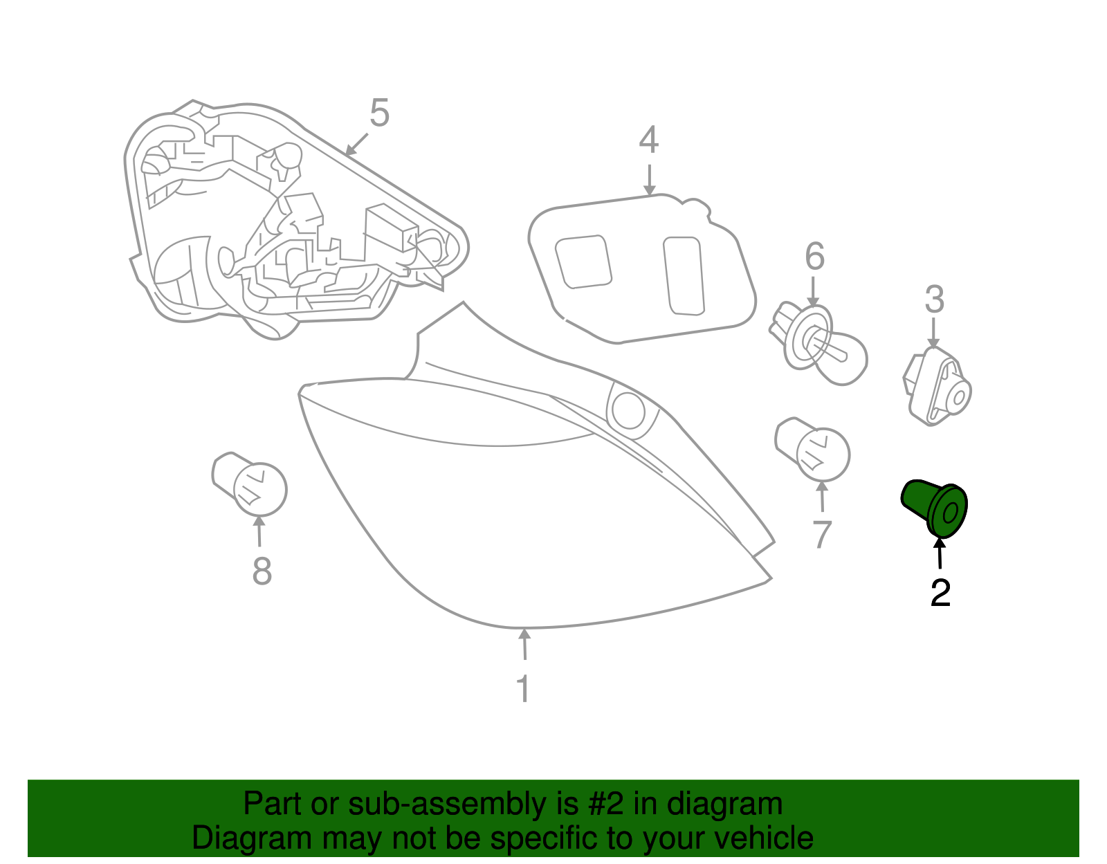 2008-2016 GM Multi Purpose Retainer 09180737 | OEM Parts Online