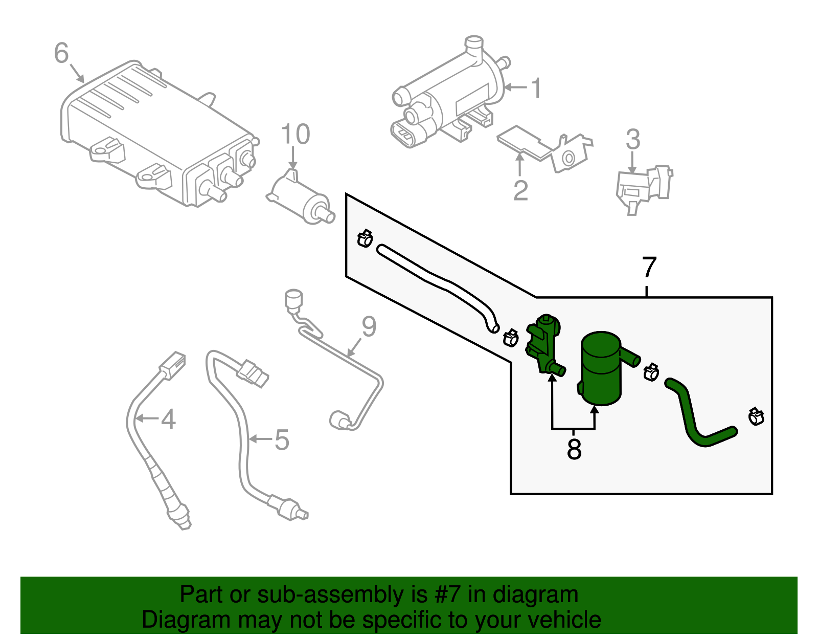 31431-2S500 - Vent Valve 2011-2016 Kia Sportage | Kia Cheap Parts