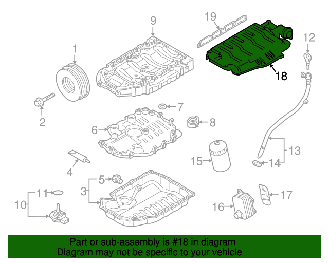 2015-2017 Audi Intake Manifold 06H-133-209-G | Audi USA Parts