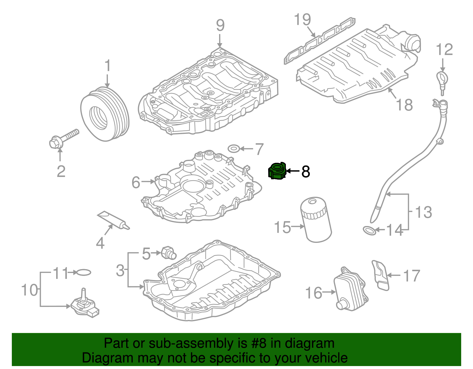 2009-2018 Audi Check Valve 06H-103-156 | OEM Parts Online