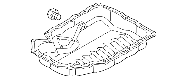 2009-2017 Audi Oil Pan 06H-103-600-AA | OEM Parts Online