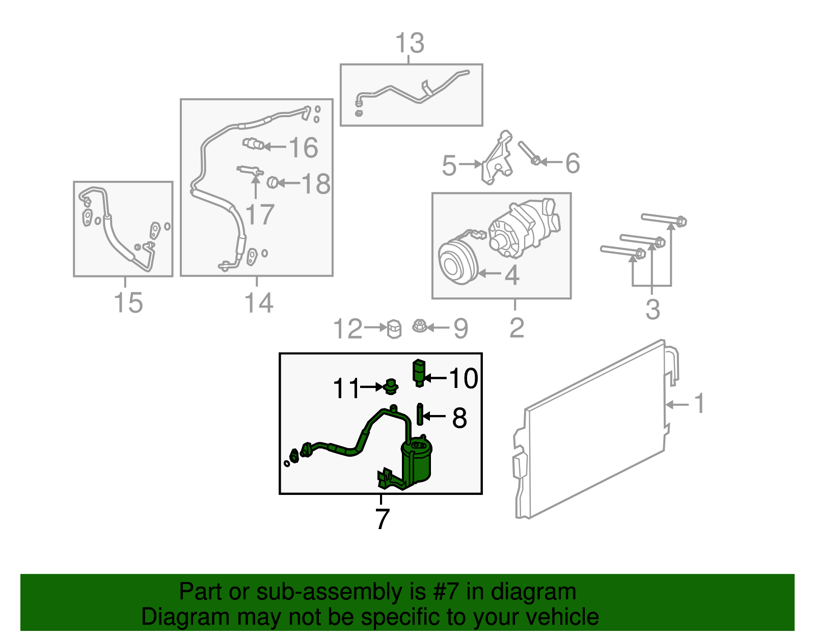 Genuine OEM Ford Part - Motorcraft™ A/C Receiver Drier YF-37237 ...