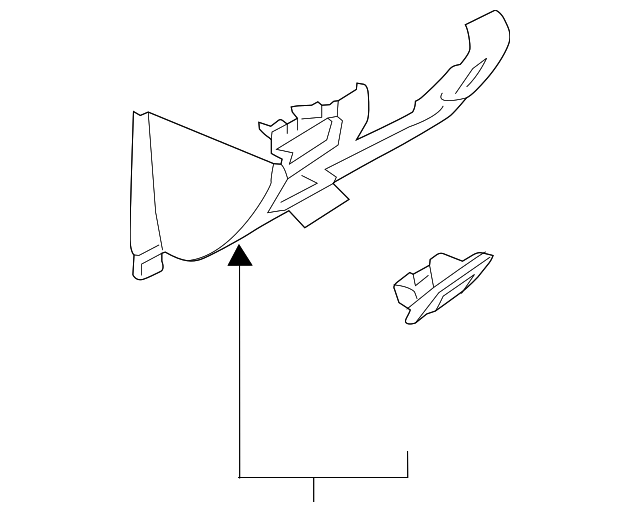 BDGF-64-280A - Lower Panel - 2019-2024 Mazda 3 | Mazda Swag