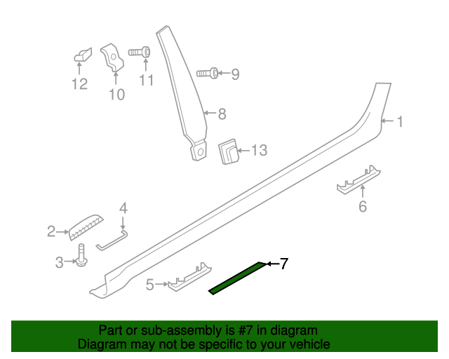 4G8-807-905 - Stone Guard 2012-2018 Audi | Audi OEM Parts