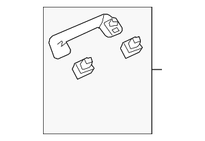 2016-2022 Lexus Grip Handle 74610-48070-B0 | OEM Parts Online