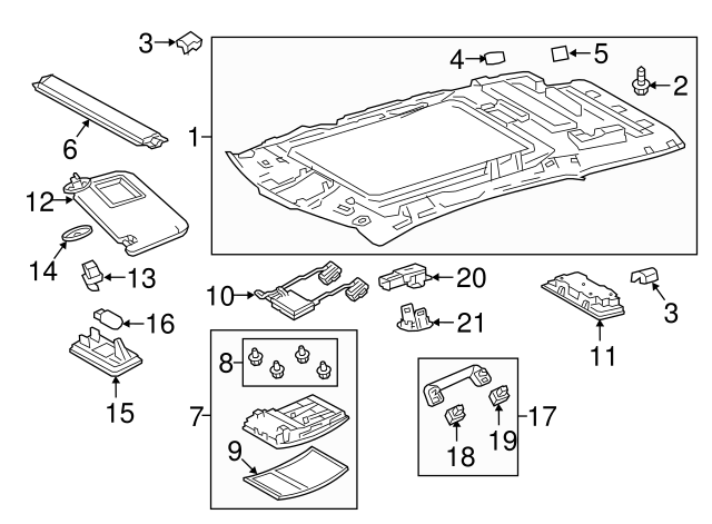 2016-2022 Lexus Sunshade 63306-0E090-C0 | OEM Parts Online