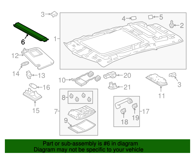63306-0E090-C0 - Sunshade For 2016-2022 Lexus | Lexus OE Parts