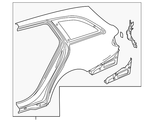 213-630-75-02 - Quarter Panel 2017-2020 Mercedes-Benz | Mercedes-Benz ...