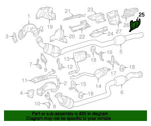 2010-2018 Mercedes-Benz Heat Shield 212-680-02-22 | MB OEM Parts