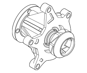 Genuine Water Pump for 2020-2024 Hyundai | Part# 25100-2M800 | Hyundai ...