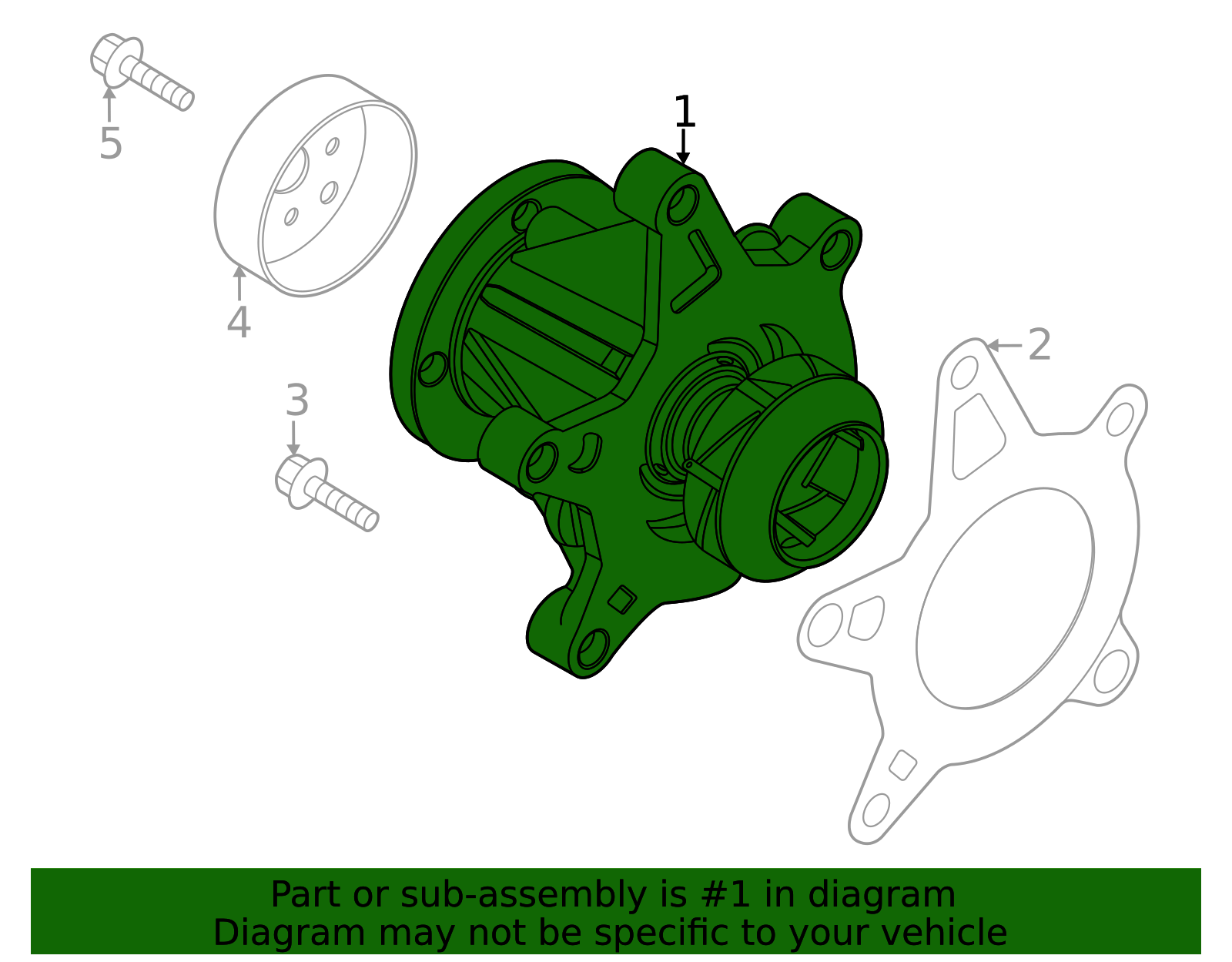 25100-2M800 - High-Quality Engine Water Pump for 2020-2024 Hyundai ...