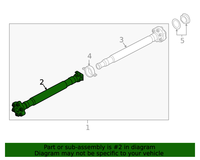 26117610061 - 2003-2020 BMW Universal Joints (26-11-7-610-061) | BMW of ...