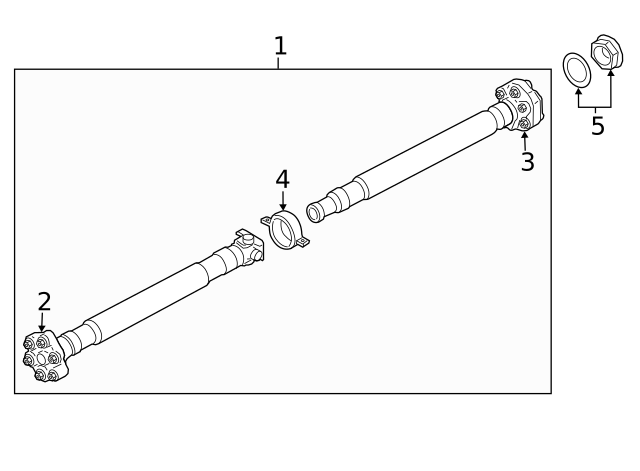 2003-2024 BMW Universal Joints 26117610061 | OEM Parts Online