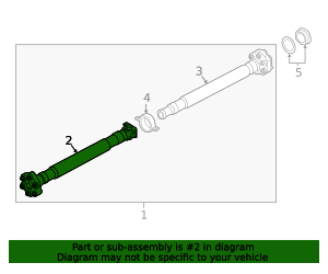 26117610061 - 2003-2020 BMW Universal Joints (26-11-7-610-061) | BMW of ...