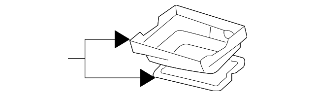 2000-2016 GM Cowl Plenum Water Deflector with Seal and Retainer ...