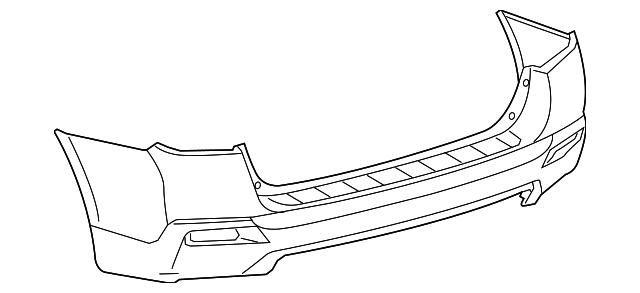 52159-0E907 - Cover Rear Bumper L | Nucar Toyota of North Attleboro