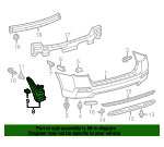 52592-0E030 - Side Seal - 2011-2013 Toyota Highlander | OEM Genuine ...