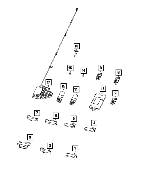 Keys, Modules and Engine Controllers for 2020 Dodge Charger | Mopar eParts
