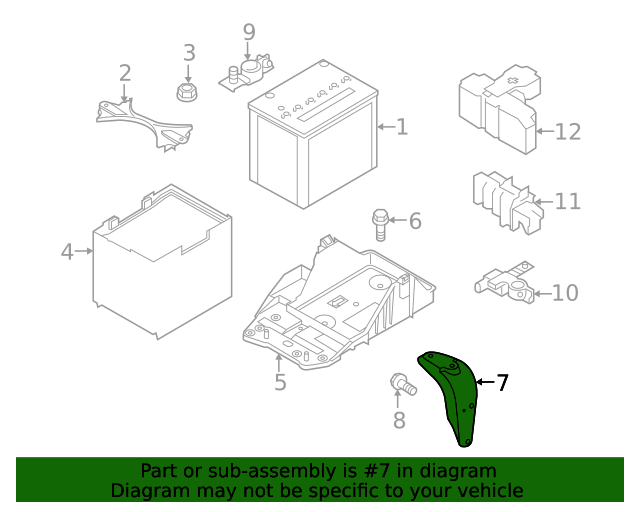 BDTS-56-04YA - Support Bracket - 2019-2024 Mazda | Mazda Swag