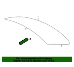 51312996980 - 2008-2025 BMW Back Glass Rubber Bumper (51-31-2-996-980 ...