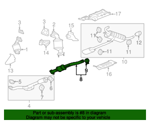 2010-2017 GM Catalytic Converter 19420255 GM | GMPartsDirect.com
