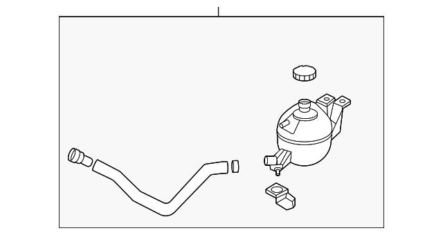2022-2024 Genesis GV70 Reservoir Assembly 25430-AR000 | OEM Parts Online