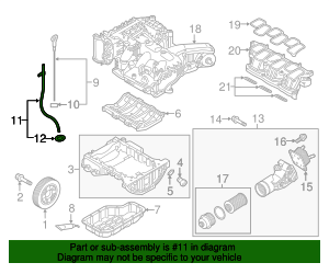 26612-3LTA0 - Engine Oil Dipstick Tube 2017-2023 Genesis | AutoNation Parts
