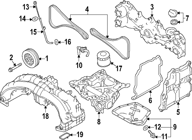 2019-2023 Subaru Crosstrek Oil Level Sensor 11136AA190 | Subaru Parts Store