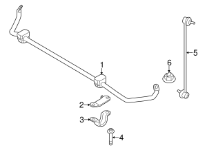 31356791925 - 2010-2019 BMW Stabilizer Bar (31-35-6-791-925) | BMW of ...