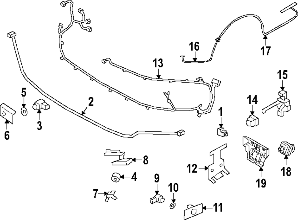 2019-2022 Porsche Cayenne Sensor 9Y0-907-561-D | Sunset Porsche Parts
