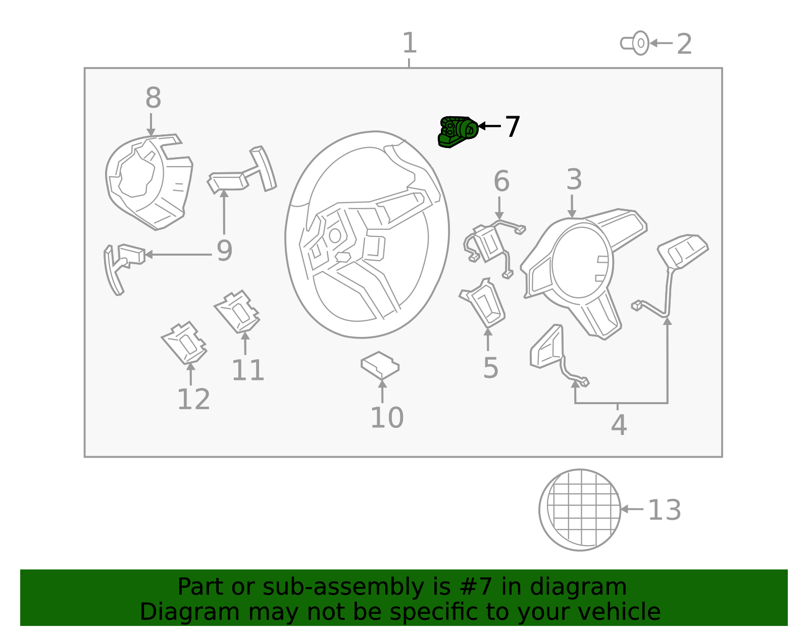 2019-2023 Porsche Cayenne Control Switch 971-919-680-A-6N3 | Sunset ...