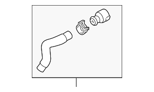 2013-2018 Volkswagen HVAC Heater Hose 5C0-122-073-C | AutoNationParts.com