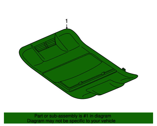 Genuine Overhead Console for 2007-2012 Land Rover Range Rover | Land ...