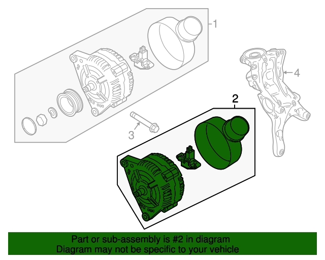 06H-903-018-K - Alternator 2016-2018 Audi | Audi OEM Parts