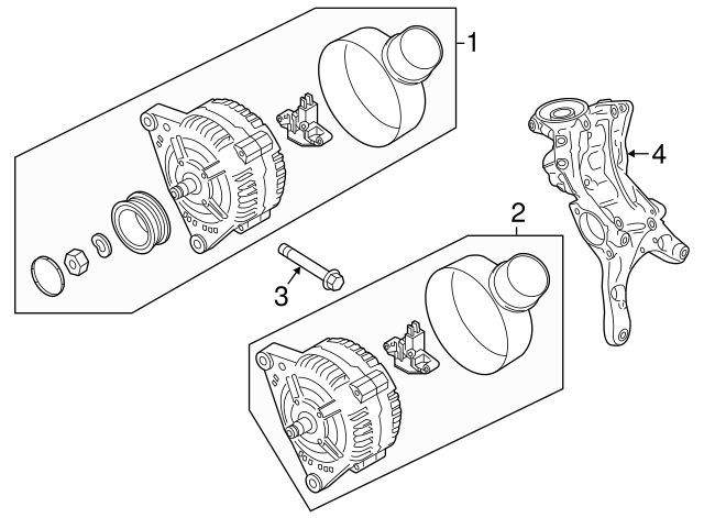06H-903-018-K - Alternator 2016-2018 Audi | Audi OEM Parts