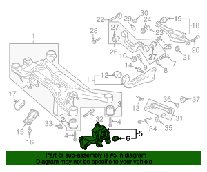 2006-2018 Volkswagen Spindle 3C0-505-433-G | OEM Parts Online
