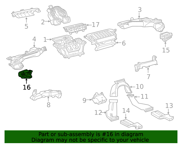Toyota Air Vent 55650-02800 | Auto Parts