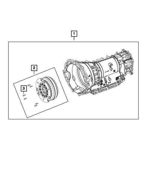 Automatic Transmission / Transaxle and Torque Converter for 2015 Jeep ...