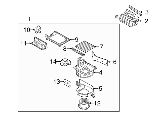 2011-2016 Kia HVAC Blower Motor Control Module 97235-3SAA0 | OEM Parts ...