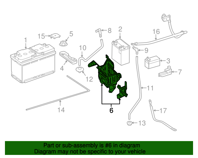 166-540-09-40 - Bracket 2012-2019 Mercedes-Benz | Mercedes-Benz USA Parts