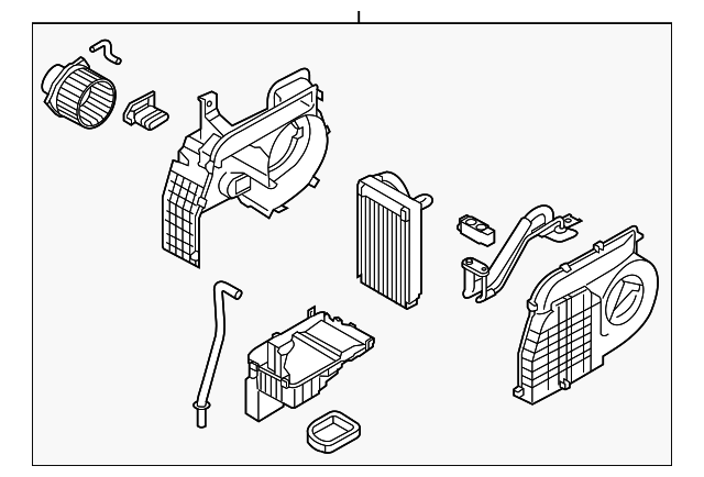 2011 Kia Sorento Evaporator Assembly 97900-1U050 | TascaParts.com