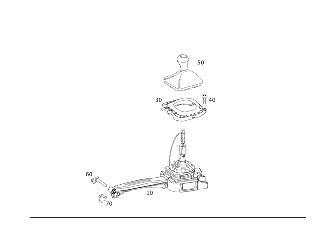 2008-2014 Mercedes-Benz Center Gearshift 204-267-05-24 | Mercedes-Benz ...
